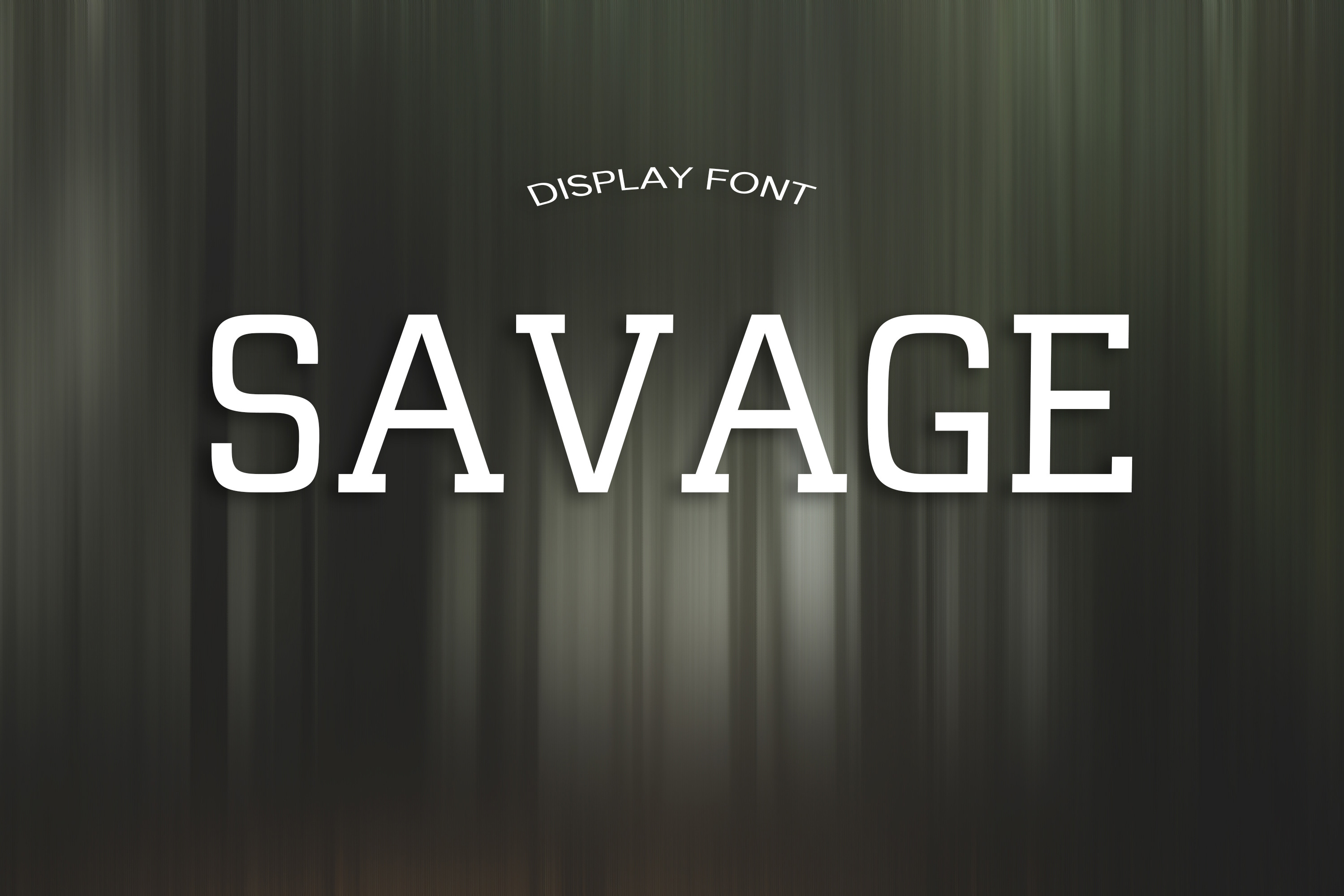SAVAGE font, a Font by DmDesignsStoreArt