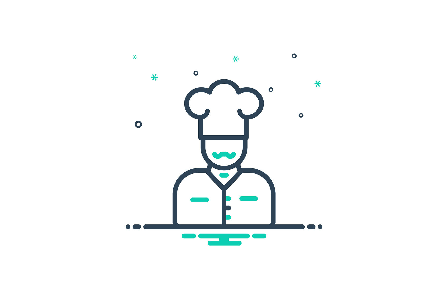 Chef kitchen icon, an Icon by Creative priyanka