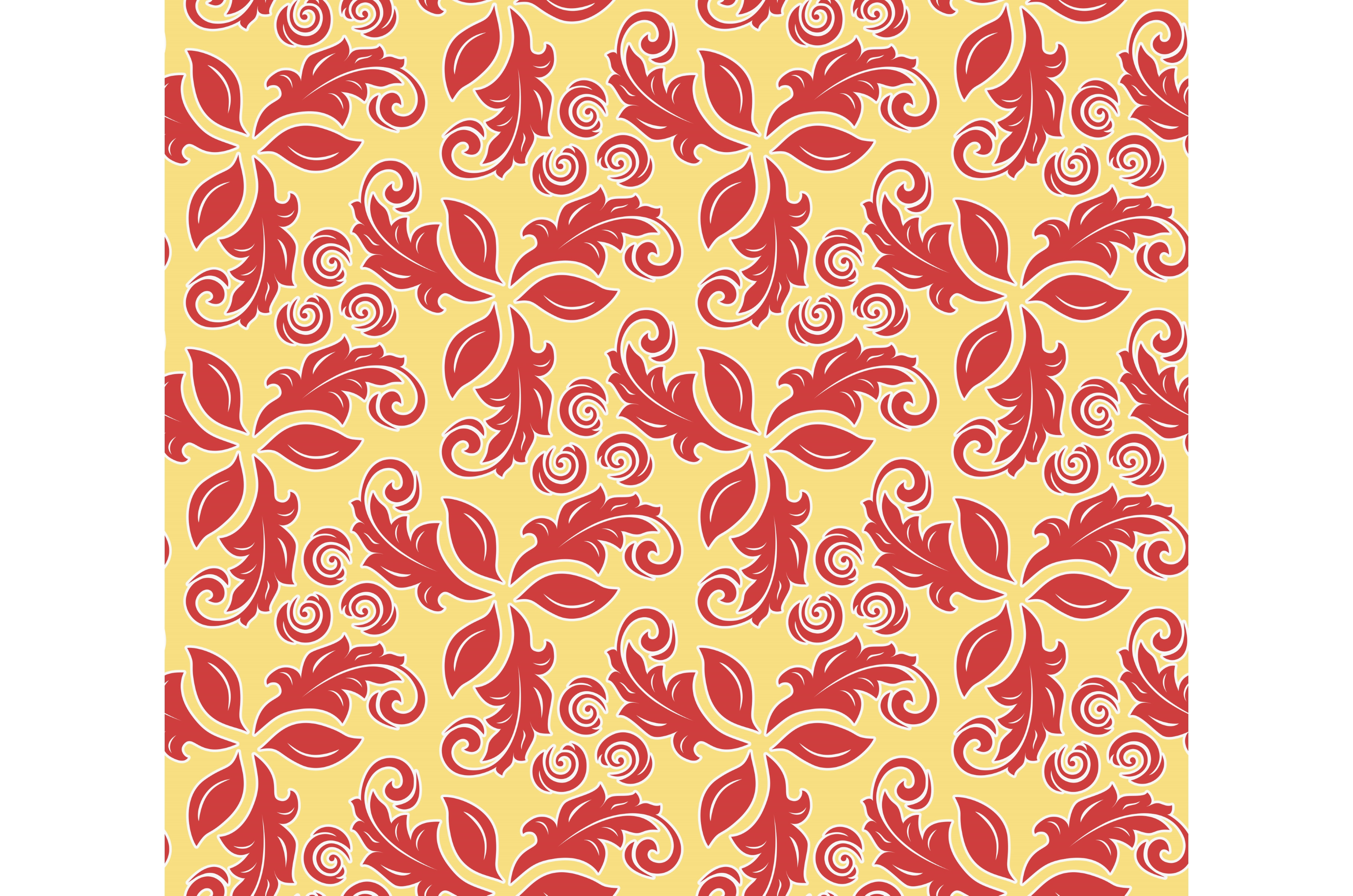 Floral Seamless Vector Fine Pattern | Graphic Patterns ~ Creative Market