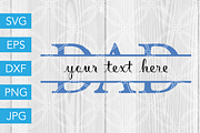 Dad SVG Cut File Cricut Silhouette, a Person Illustration by SavanasDesign