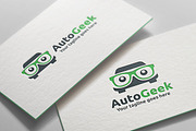 Auto Geek Logo, a Branding & Logo Template by WheelieMonkey