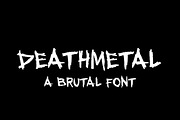 Deathmetal Font
