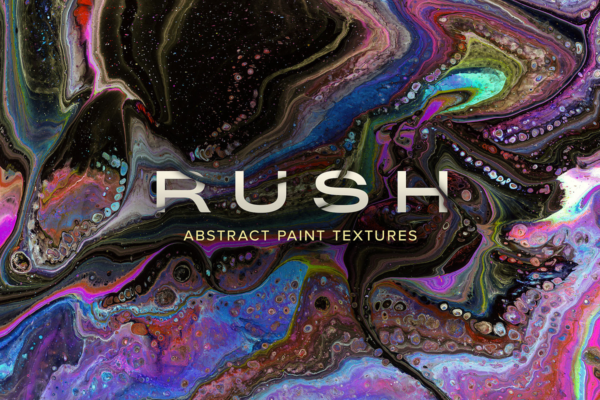 Rush: Super Hi-Res Paint Textures, a Texture Graphic by Chroma Supply