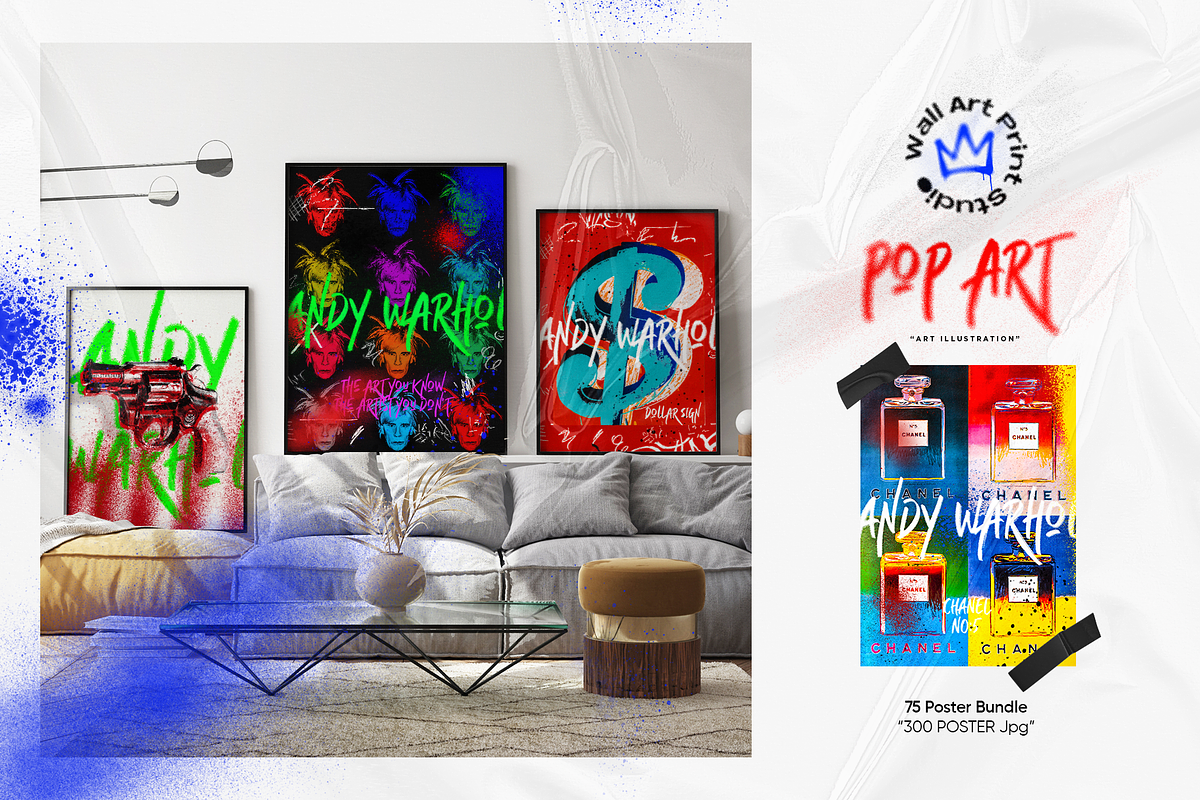 Wall Art Print, Poster Bundle, Artwork