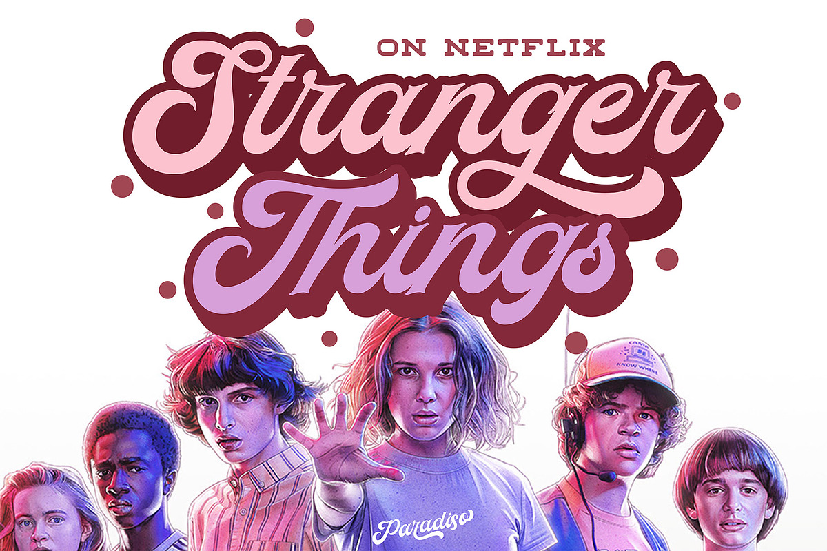 Paradiso Bold Script, a Script Font by ngene