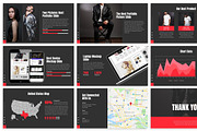 Itzy - Dark Powerpoint Template, a Presentation Template by SlideFactory