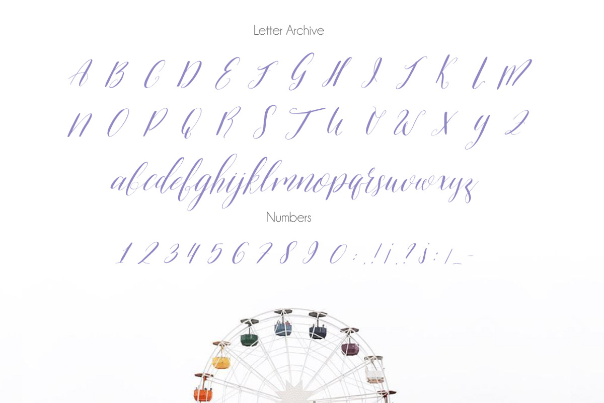 Alivia script, a Script Font by Creamy Script