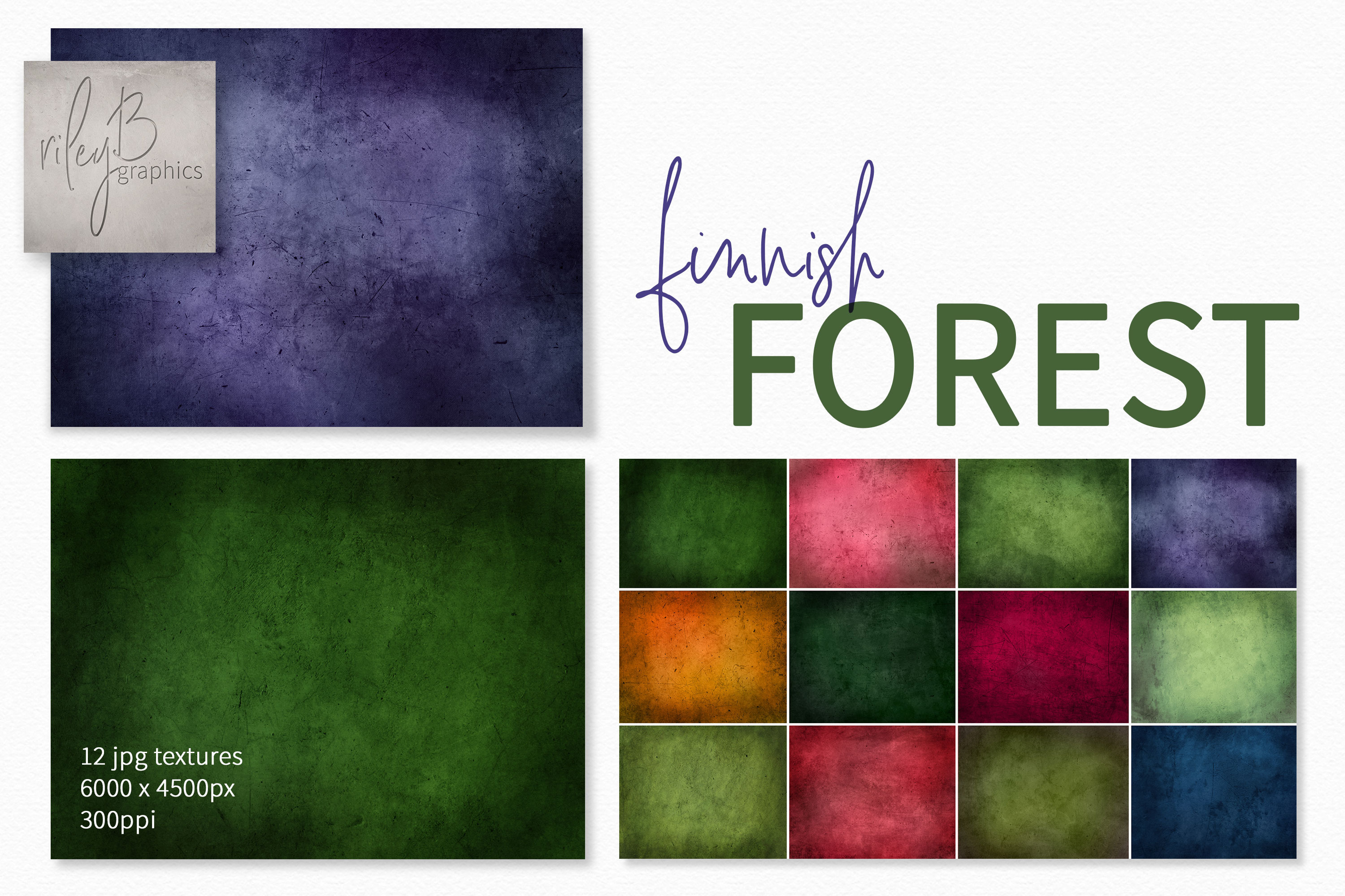 Finnish Forest Textures, a Texture Graphic by rileyBgraphics