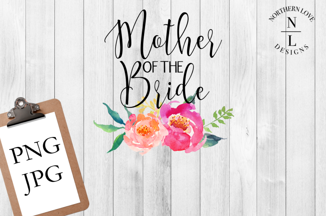 Mother of the Bride (Floral) | Illustrations ~ Creative Market