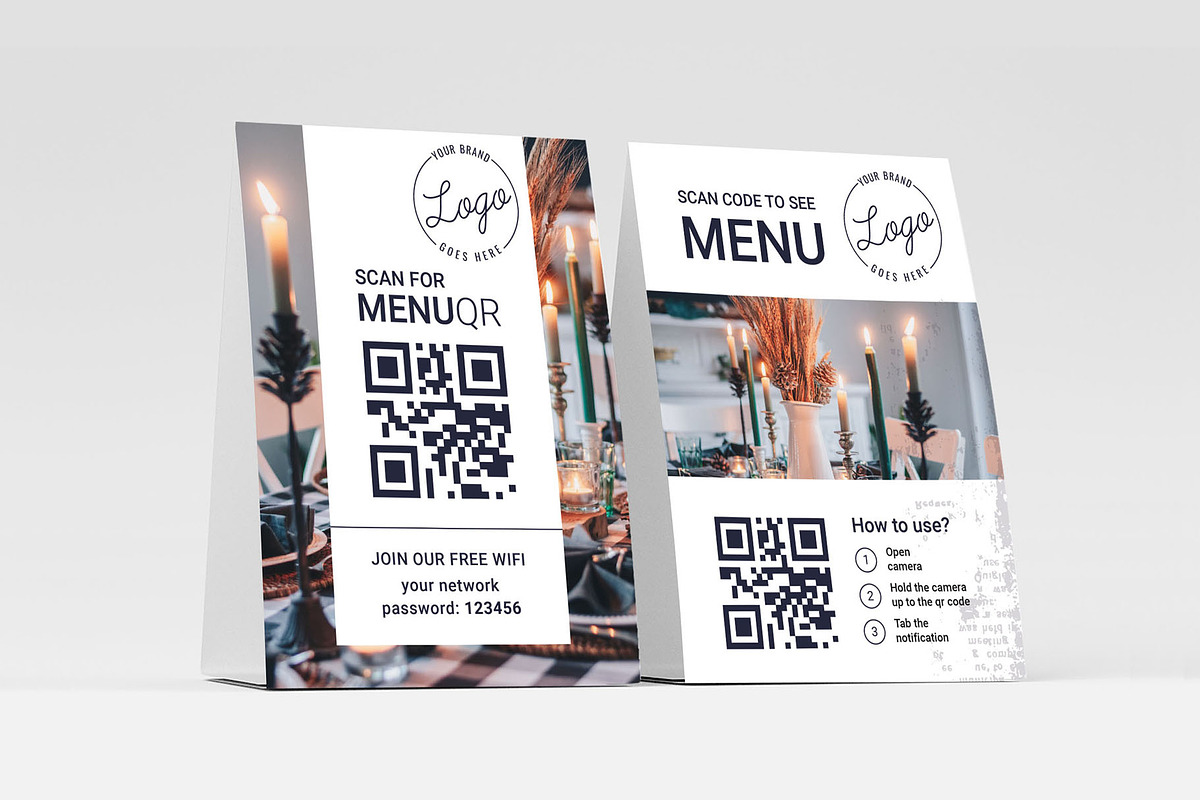 QR Code Flyer Templates Vol.3, a Flyer Template by BrandPacks