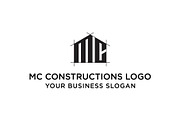 MC Construction Logo Design, a Branding & Logo Template by FransiskaDesign
