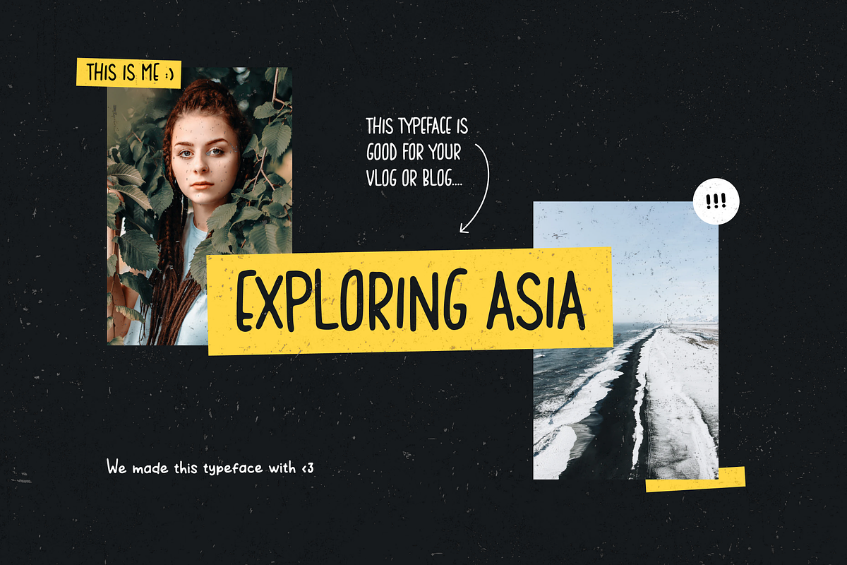 Storvy Quirky Handwritten Font