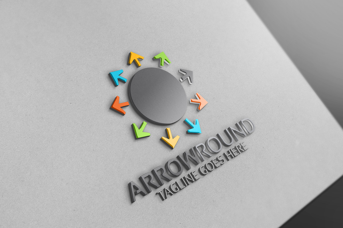 Arrow Round Logo, a Branding & Logo Template by Josuf Media