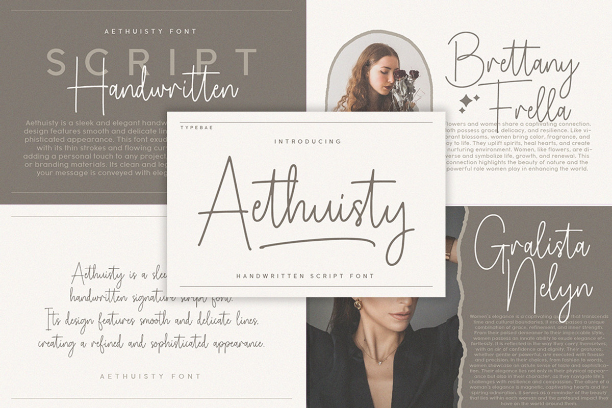 Beautiful Script Font Bundle Vol 2