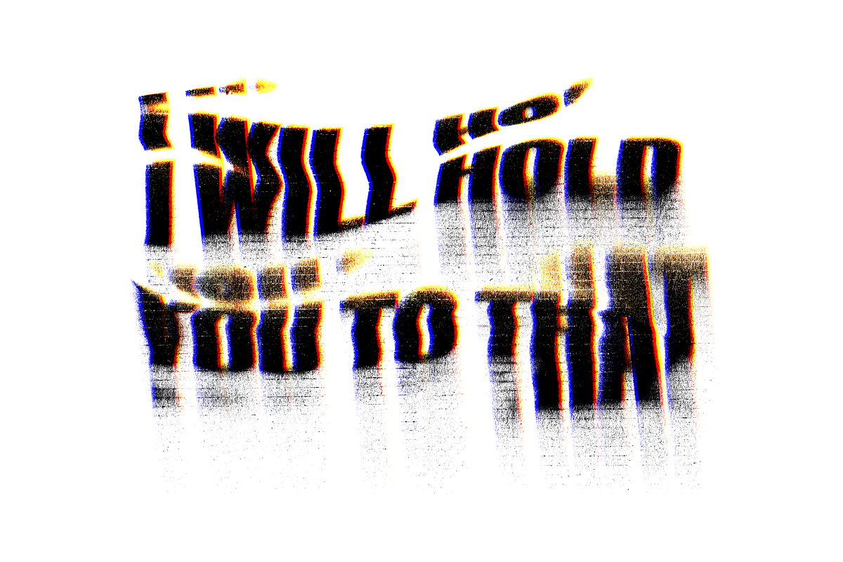 Grunge Displacement Text Effect, a Layer Style Add-On by Design Squad | Creative Market