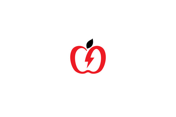 Charging apple, a Branding & Logo Template by Steinar Logo