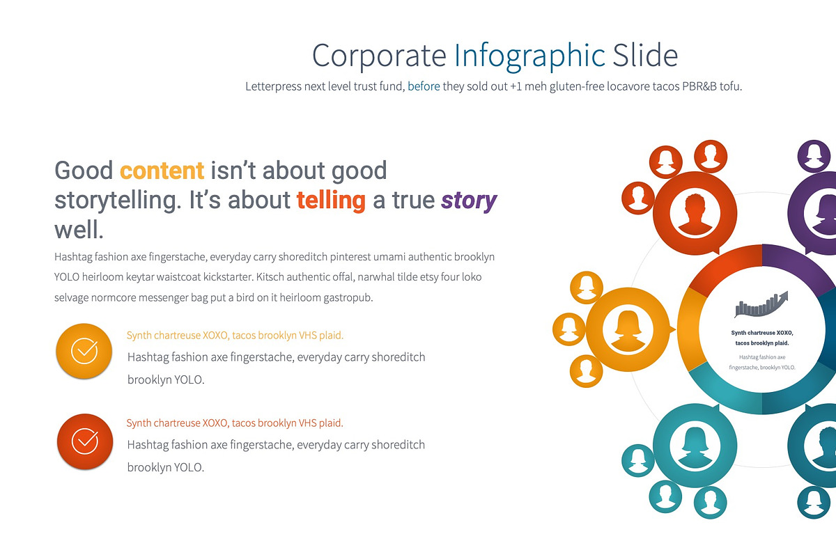 Corporate PowerPoint Infographics, a Presentation Template by Pulsecolor