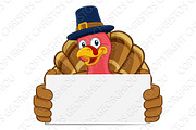 Turkey Pilgrim Hat Thanksgiving, an Animal Illustration by Christos ...