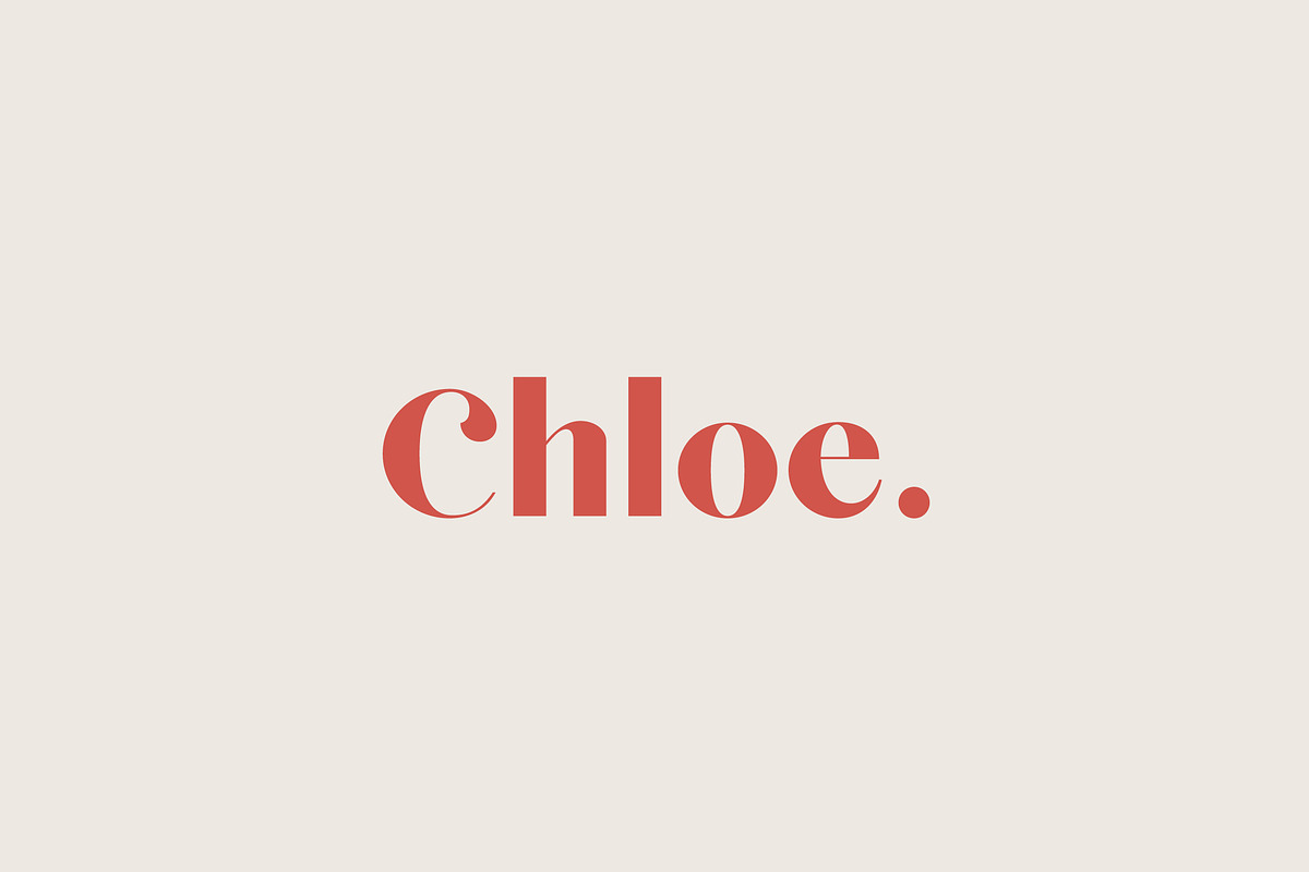 Chloe - A Classic Typeface, a Sans Serif Font by Josh O.