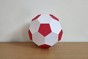 DIY Football - 3d papercraft, a Templates & Theme by PAPER amaze