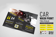 Car Wash Tri Fold Brochure Template, a Brochure Template by MRI STUDIO