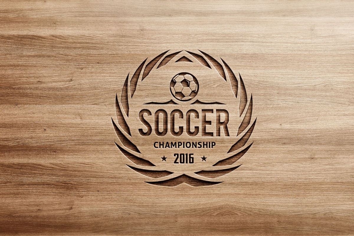 Football logo Set (Vector+PSD), a Branding & Logo Template by ...