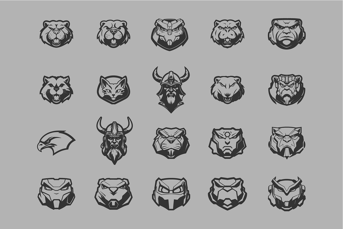 200 Mascot Shape, an Object Graphic by Revorklabs