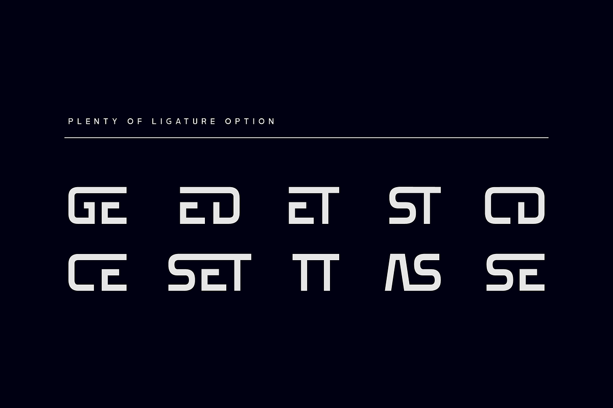 Edge - Futuristic Scifi font