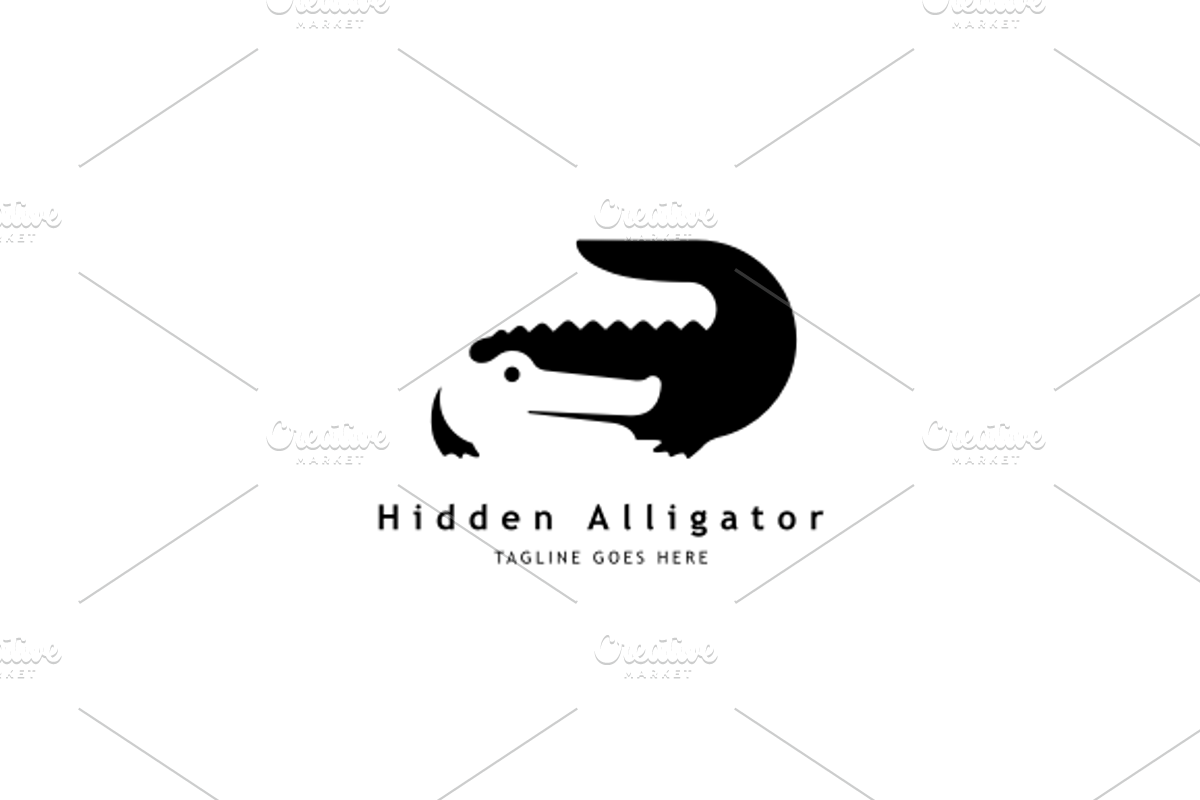 Alligator logo, a Branding & Logo Template by EC Creative