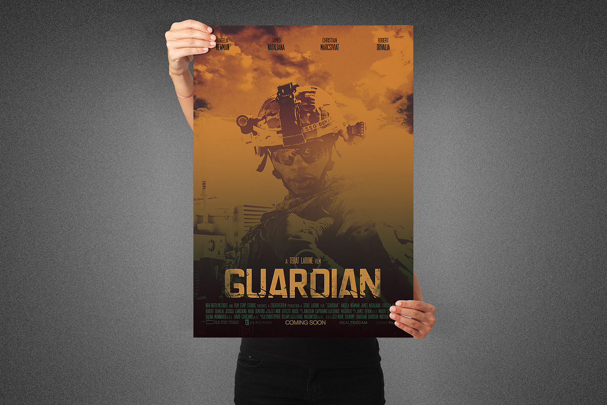 Guardian Movie Poster Template, a Flyer Template by loswl