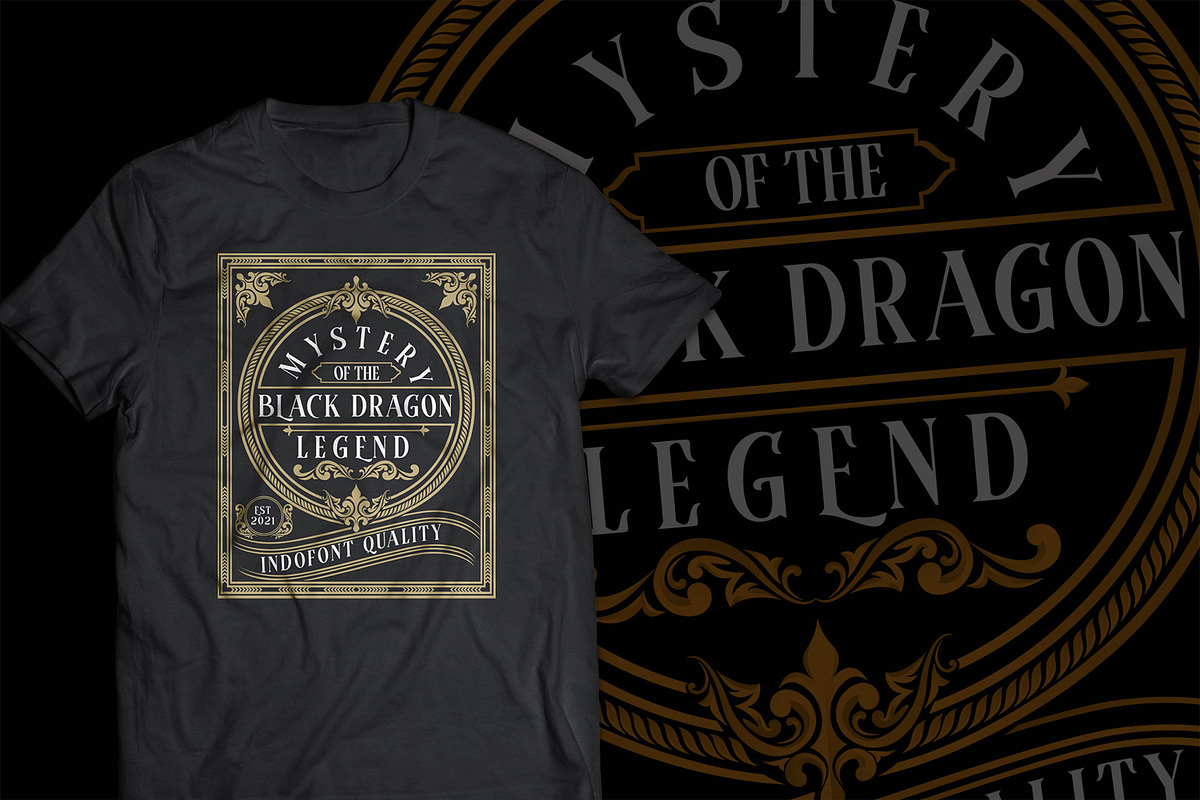 Hidrofont, a Blackletter Font by alit design