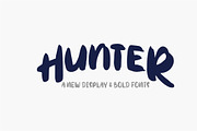 Hunter Typeface, a Script Font by Indotitas