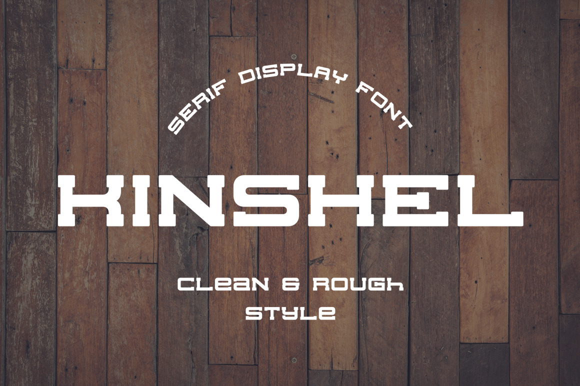 Kinshel Font, a Serif Font by Bart Wesolek