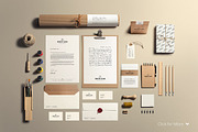 Art & Craft / Stationery Mock-Up, a Print Template by Mockup Cloud