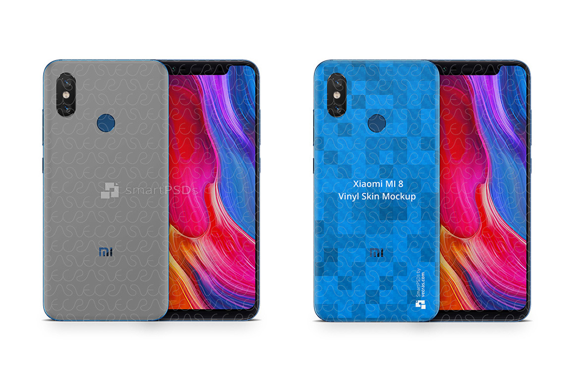 Xiaomi Mi8 (2018) PSD Skin Mockup, a Mockup by VecRas