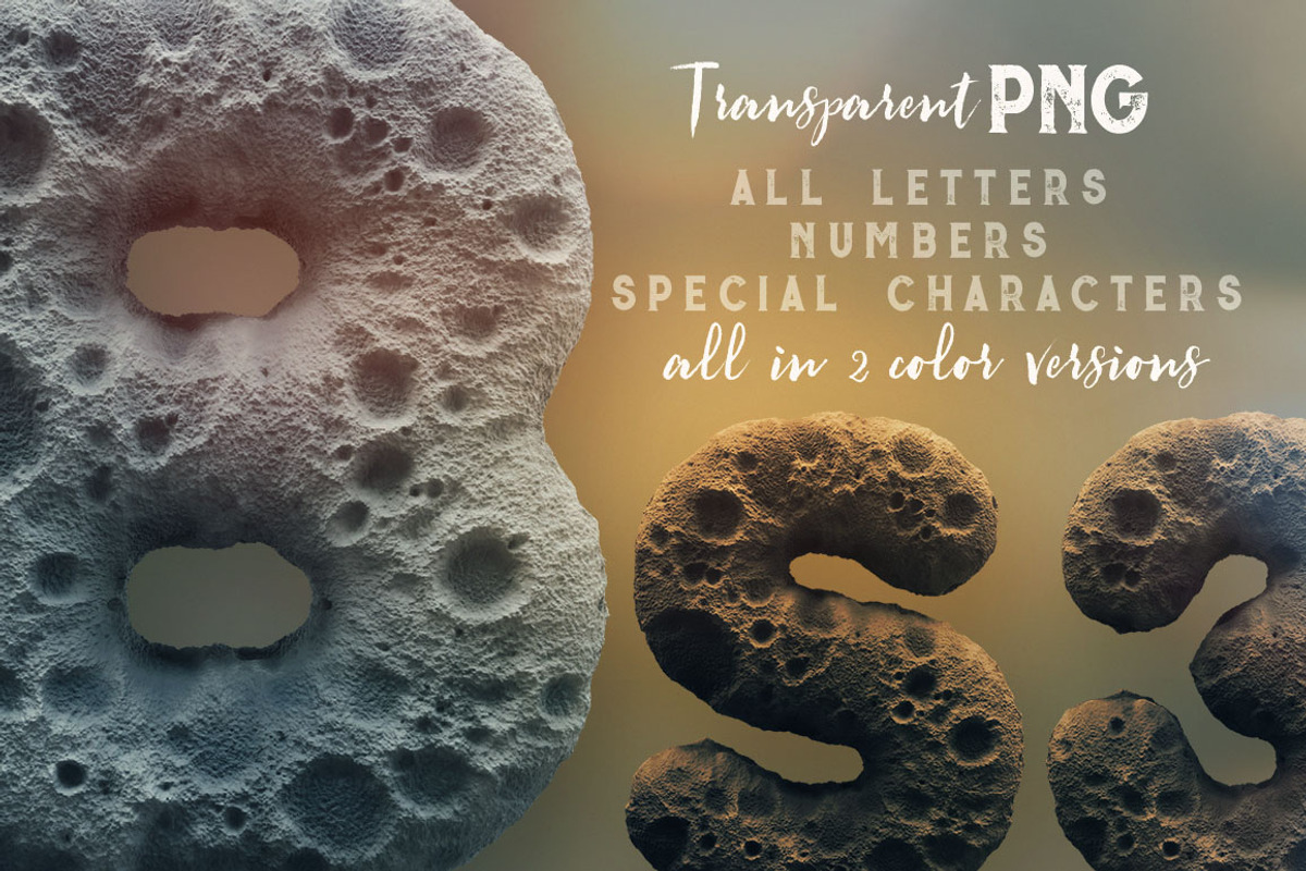 Moon - 3D Lettering, a Graphic by MIIM