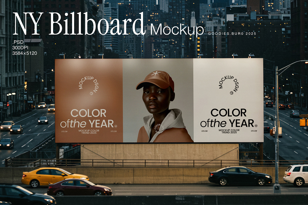New York Billboard Mockup
