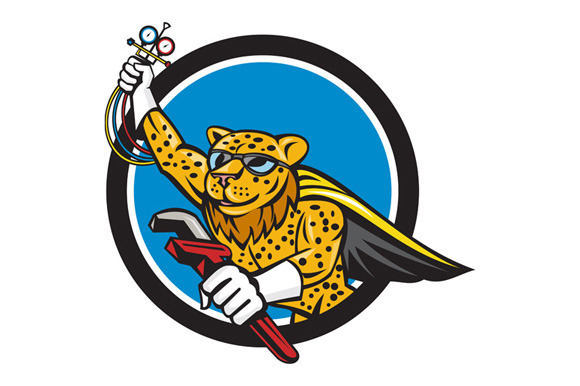 Refrigeration Mechanic Leopard, an Animal Illustration by patrimonio ...
