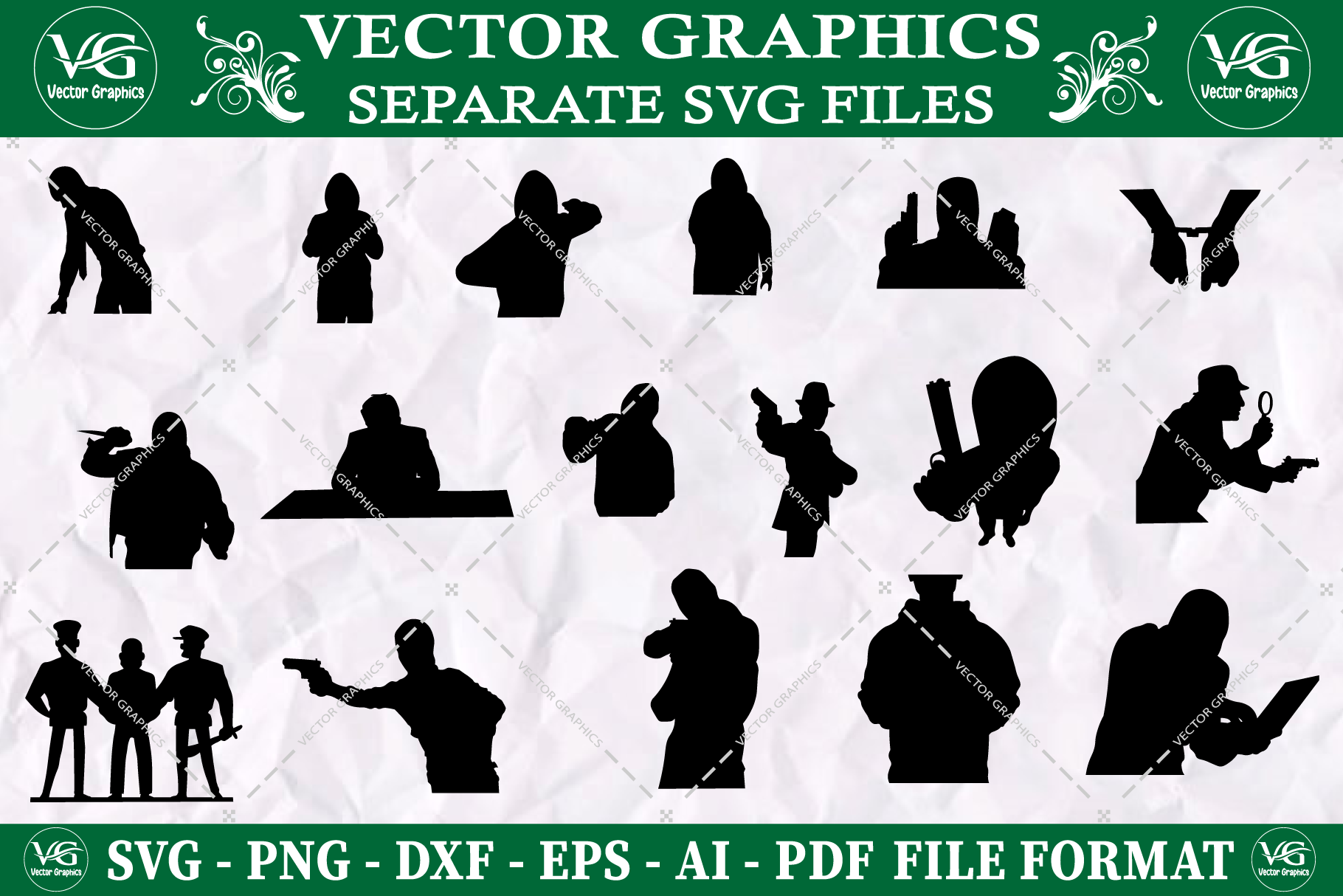 Criminal Svg, Criminal Minds Png, an Illustration by Vector Graphics