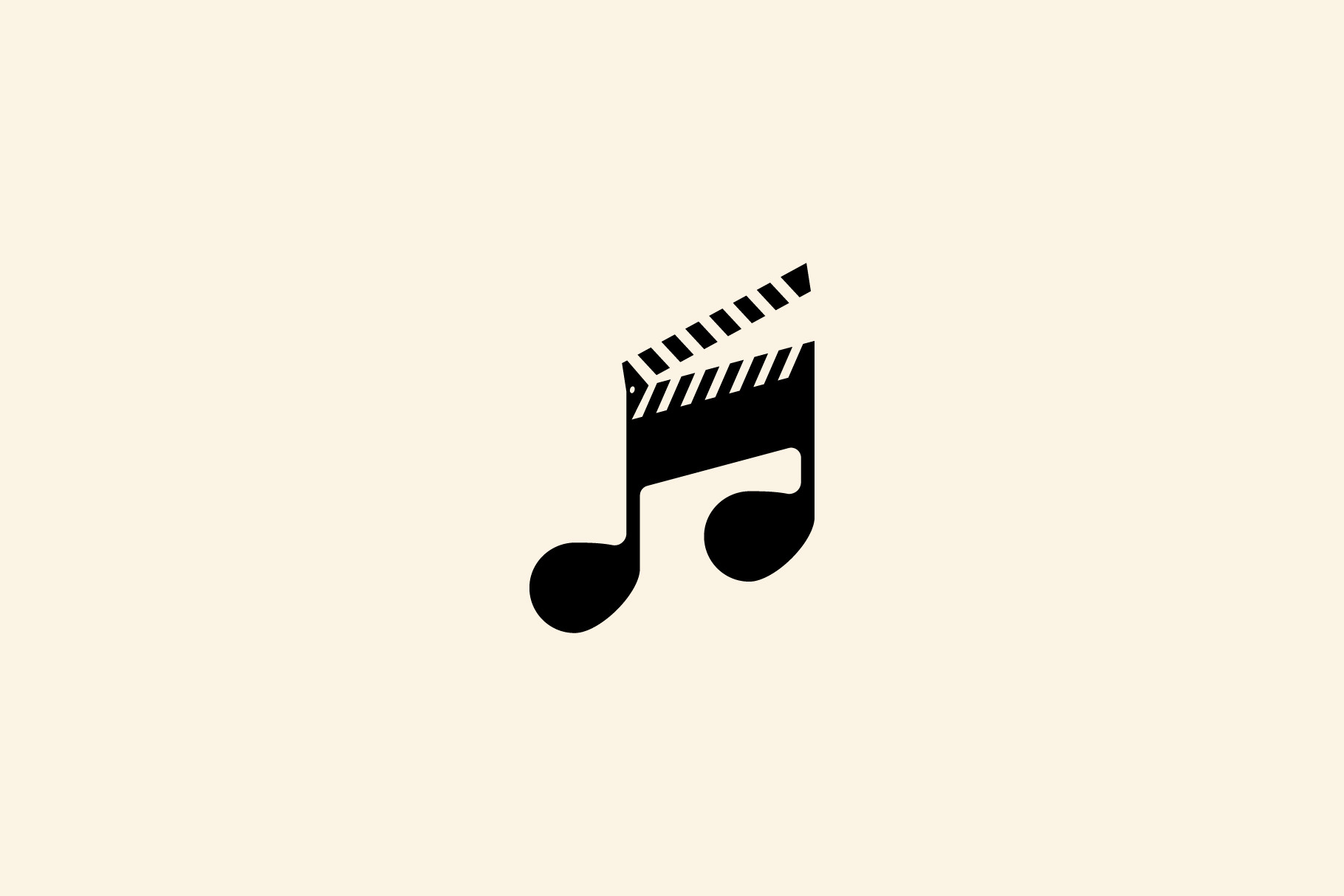 Film and Music logo Vector Design | Creative Market