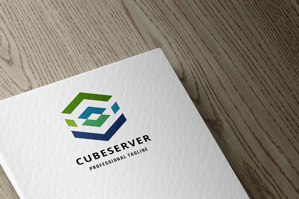 Cube Server Logo, a Branding & Logo Template by Design_Planet | Creative Market