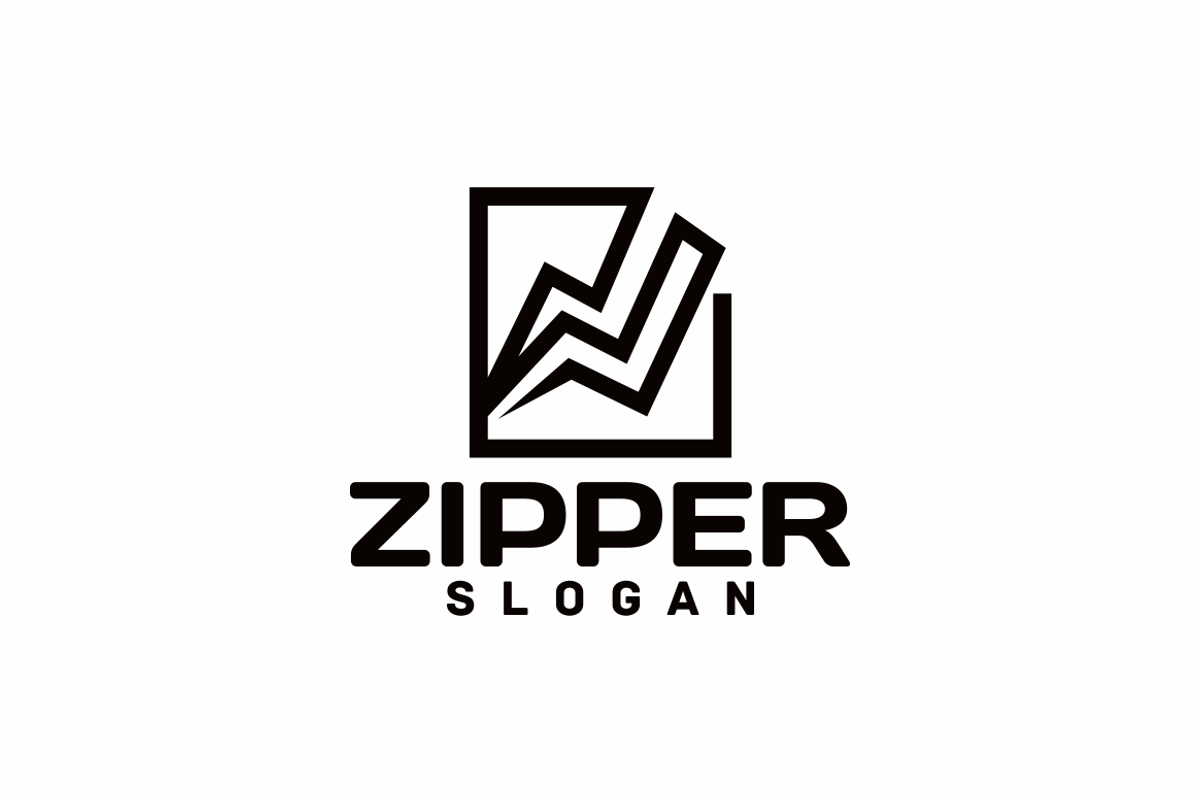 Zipper Logo, a Branding & Logo Template by Metrolinevision