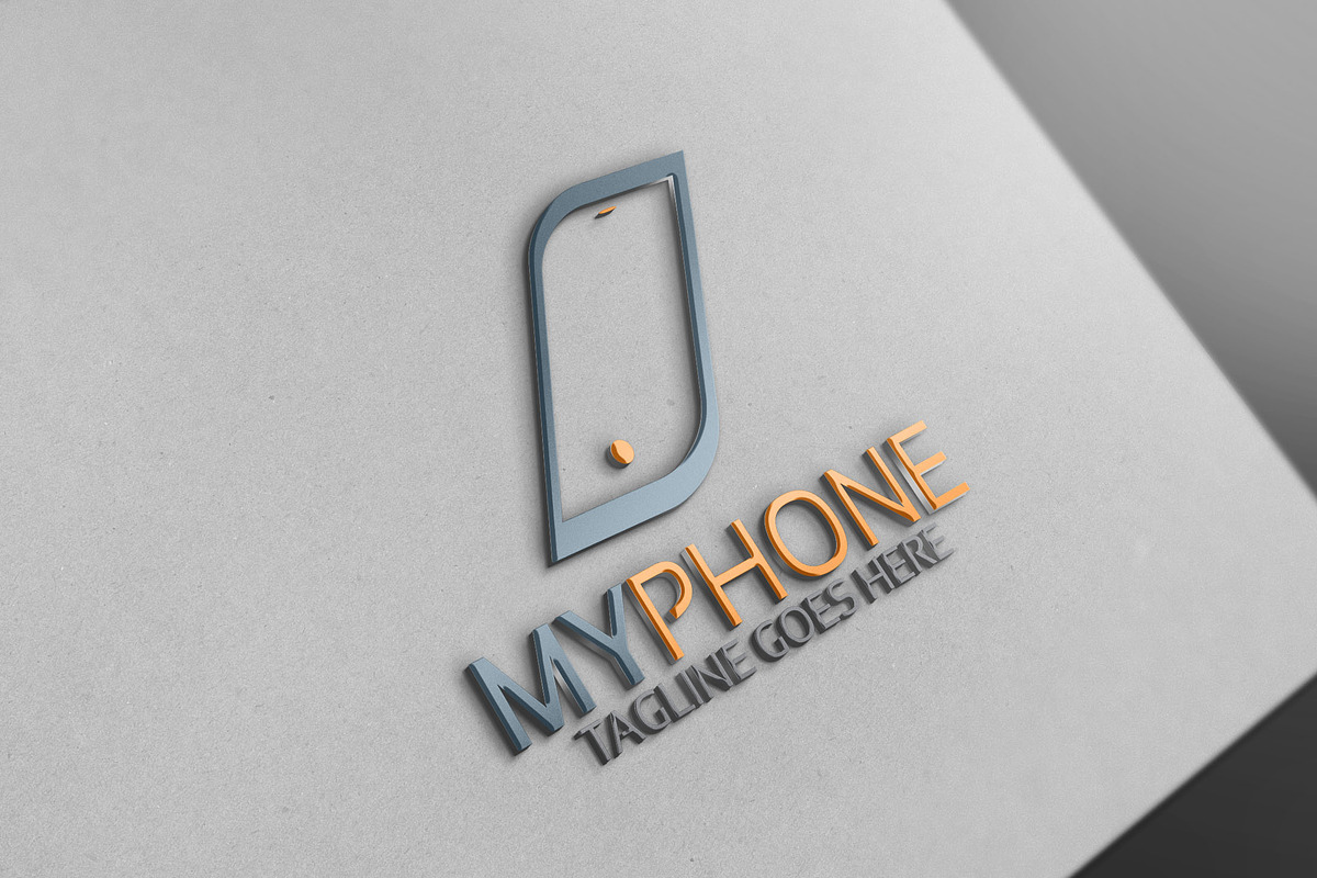 My Phone Logo, a Branding & Logo Template by Josuf Media
