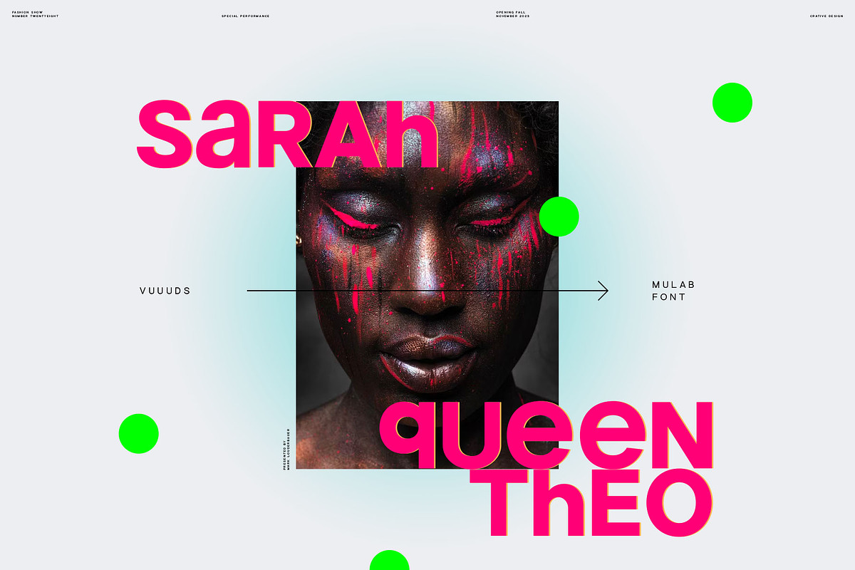 Mulab Font, a Sans Serif Font by vuuuds | Creative Market