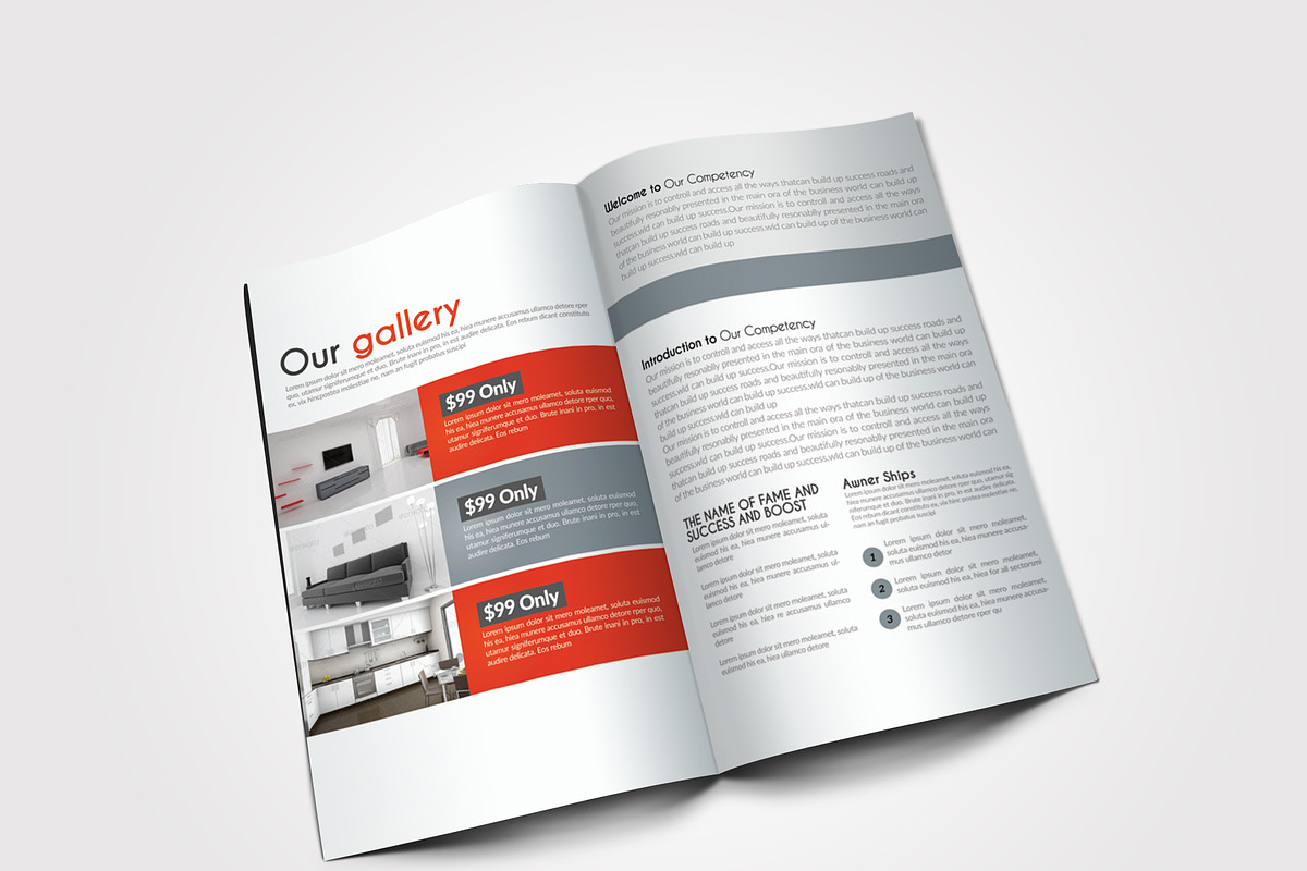 12 Pages Bi Fold Brochure Catalog, a Brochure Template by Business Flyers