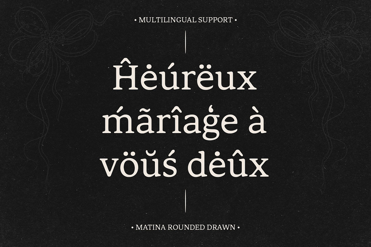 Matina Rounded Drawn, a Serif Font by Craft Supply Co.