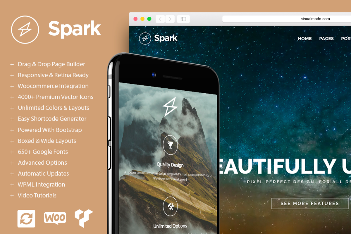 Spark Ultimate WordPress Theme & Tools