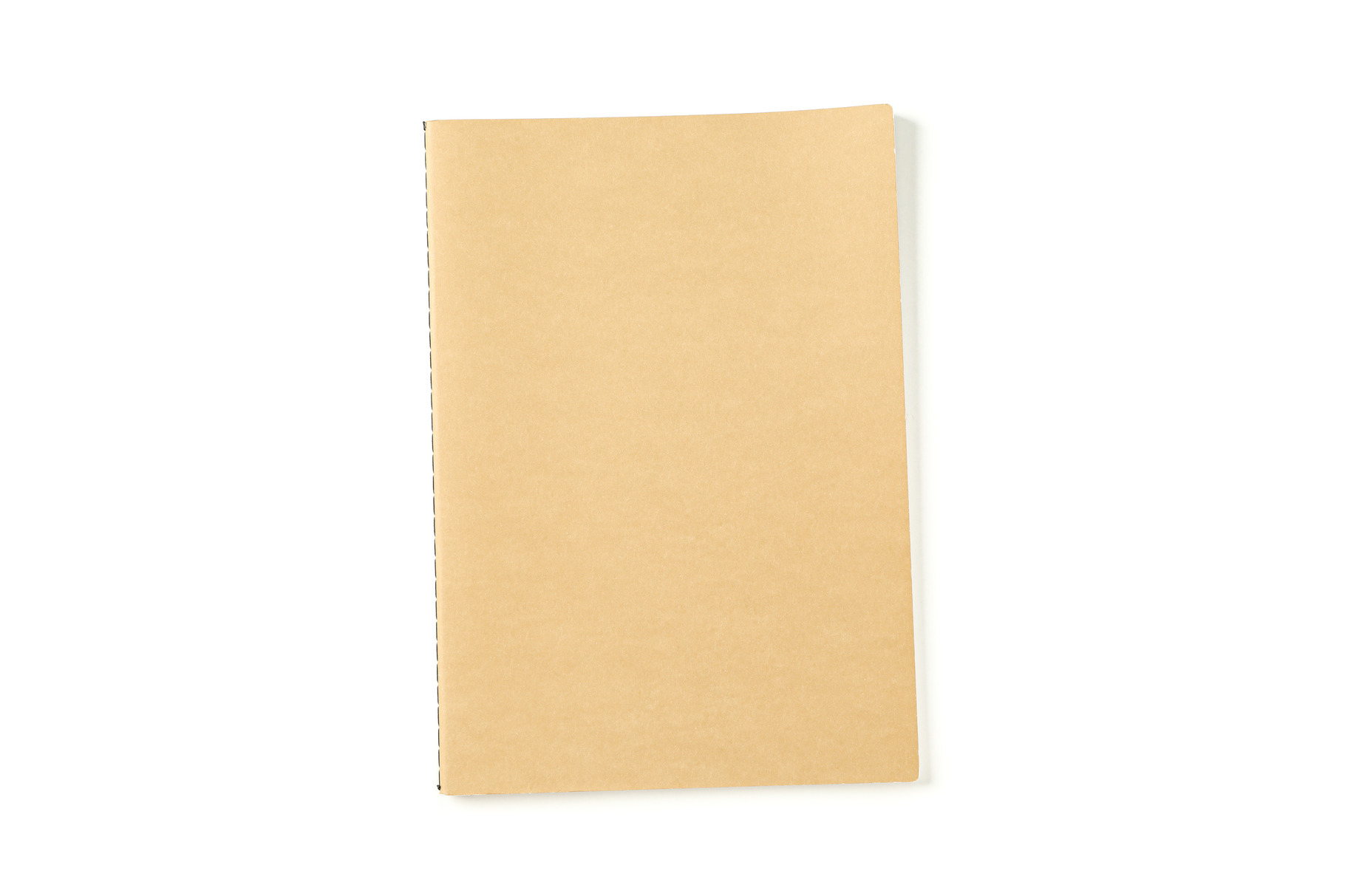 Notebook with paper structure isolated on white background, a School ...