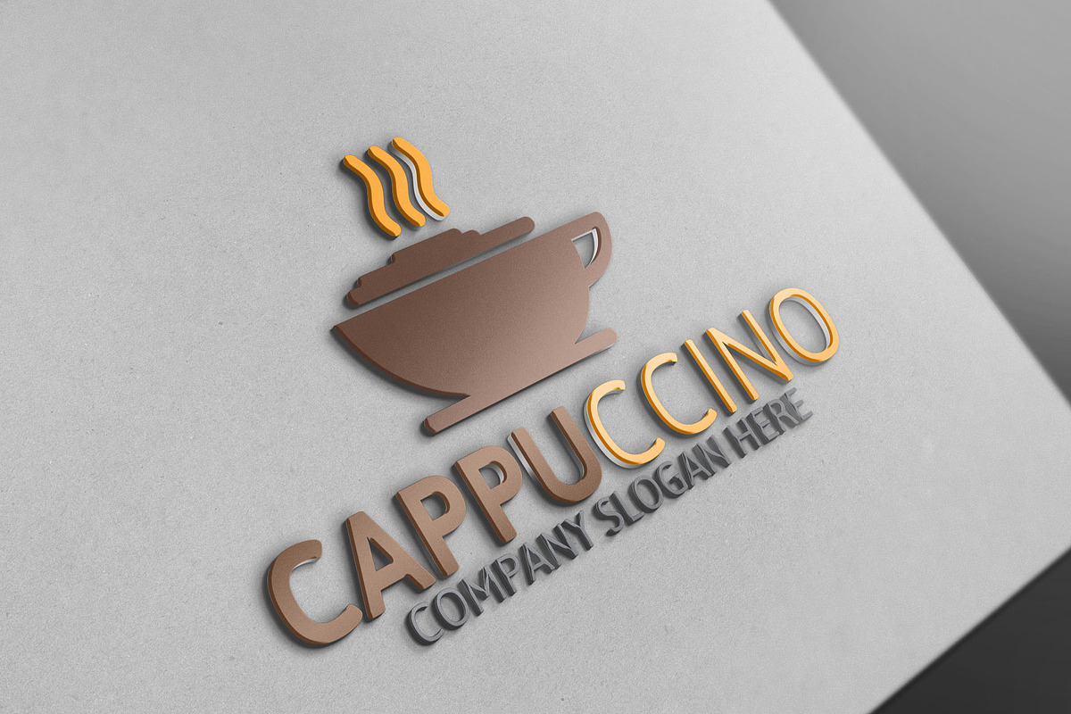 Cappuccino Logo, a Branding & Logo Template by Josuf Media