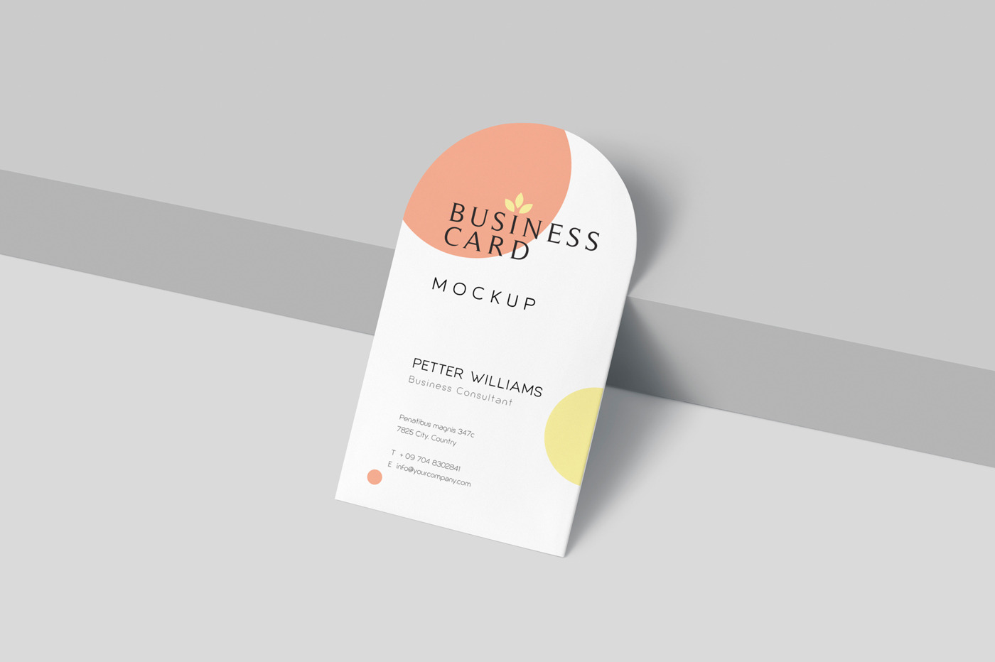 Arch Business Card Mockups, a Product Mockup by GfxFoundry